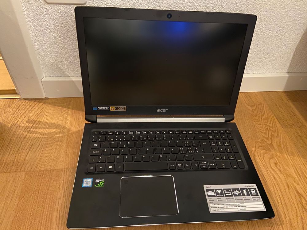 Laptop - Acer Aspire 7 (Gebraucht) in Wil SG für CHF 260 – nur Abholung ...
