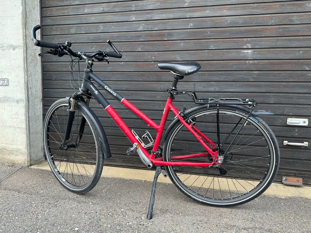 Sportliches Damenfahrrad Velo Cresta Ibex rot | Kaufen auf Ricardo