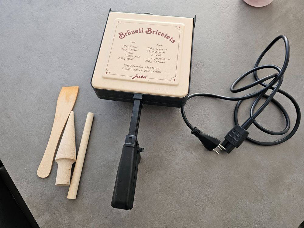 Bräzeli-Eisen von Jura - Ideal für die Winterzeit! (Gebraucht) in ...