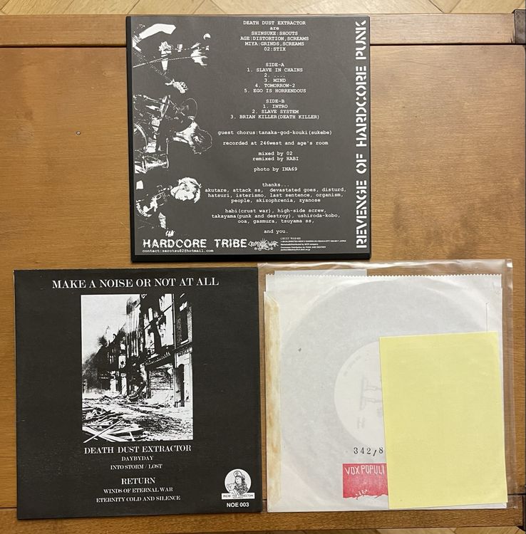 3 Singles Death Dust Extractor Japan Punk Crust (Gebraucht) in Basel ...