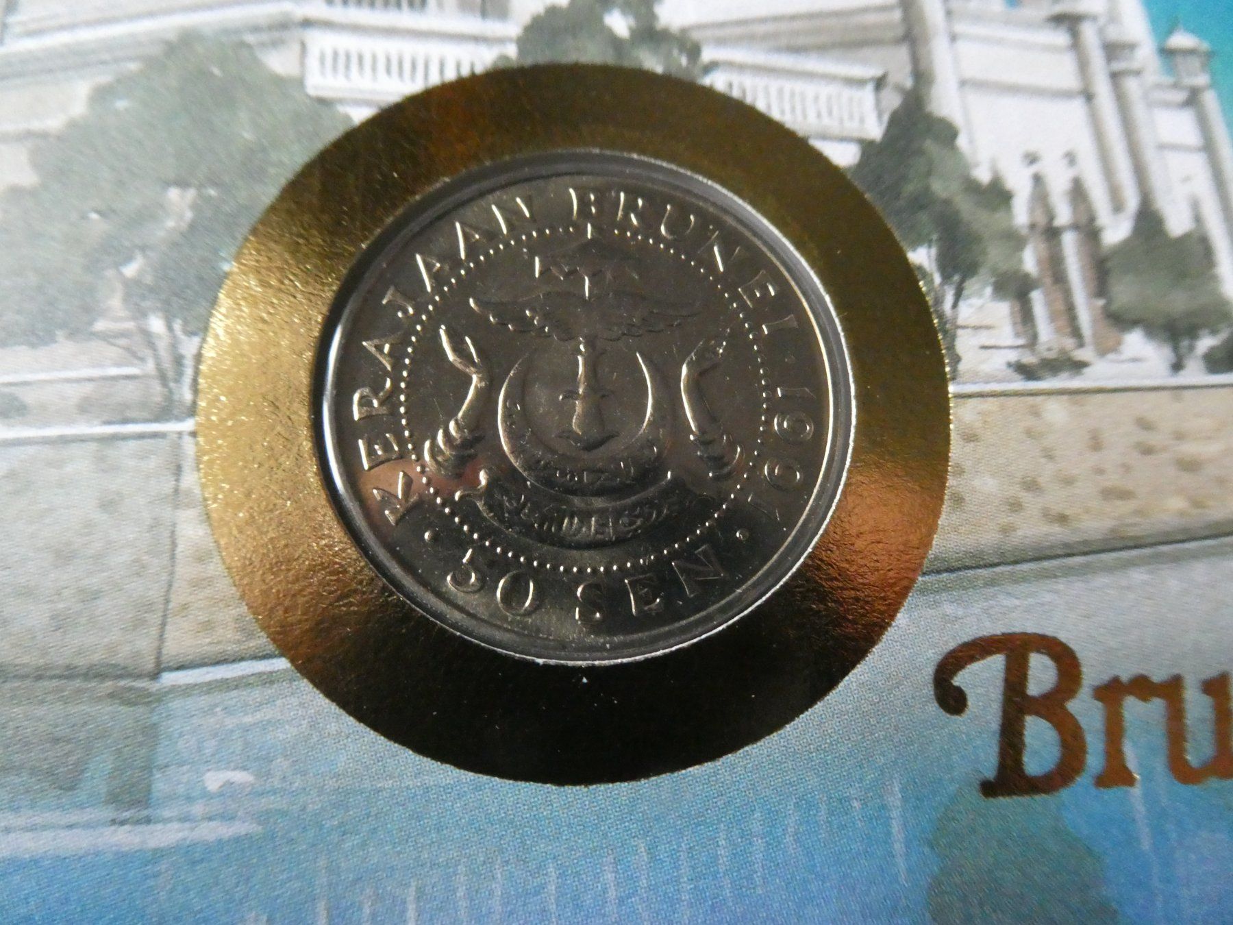 Brunei 1994, Münzbrief mit Beschrieb (Neu (gemäss Beschreibung)) in Hinterforst für CHF 1 – mit ...