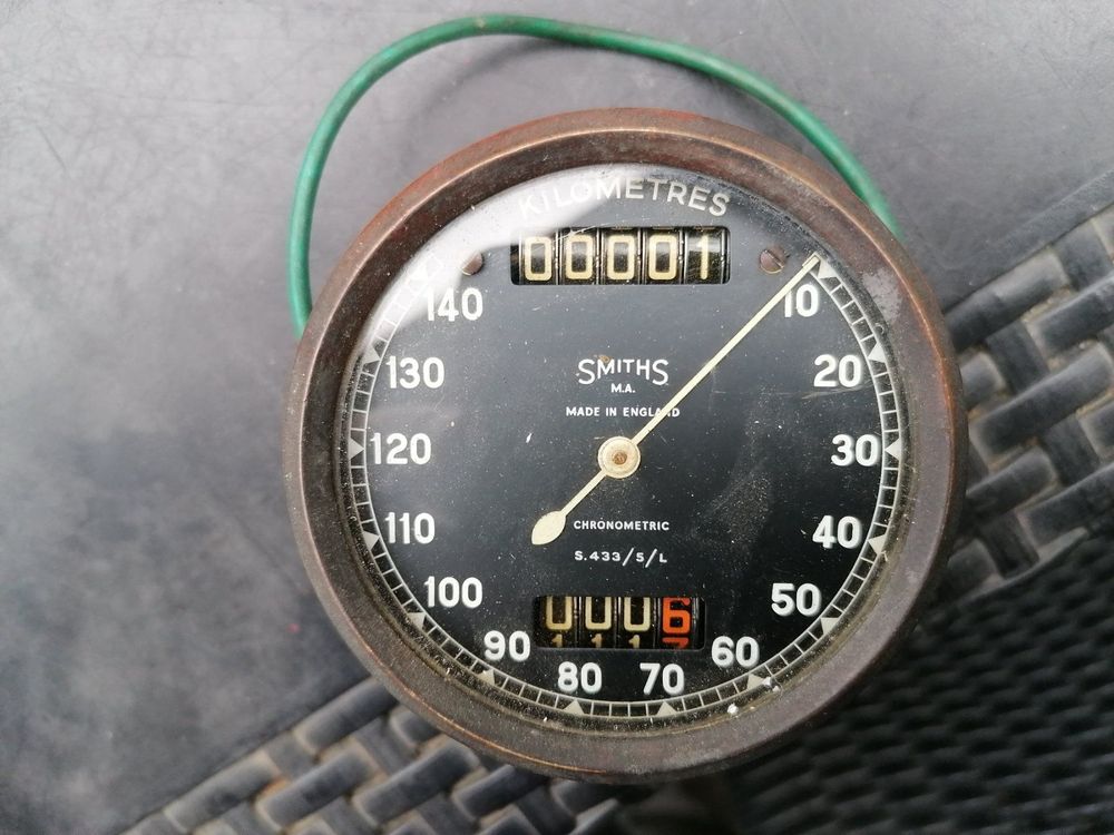 tacho compteur Smiths motorrad oldtimer Norton Bsa Ajs | Kaufen auf Ricardo