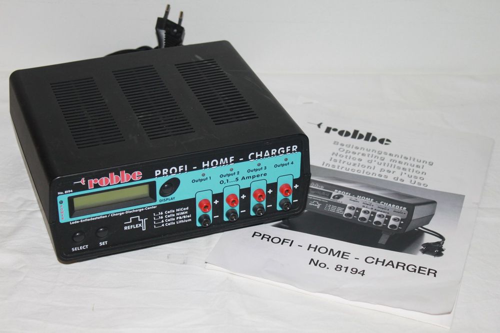 Robbe Home Charger 8194, Ladegerät für Modellbau-Akkus (Gebraucht) in ...