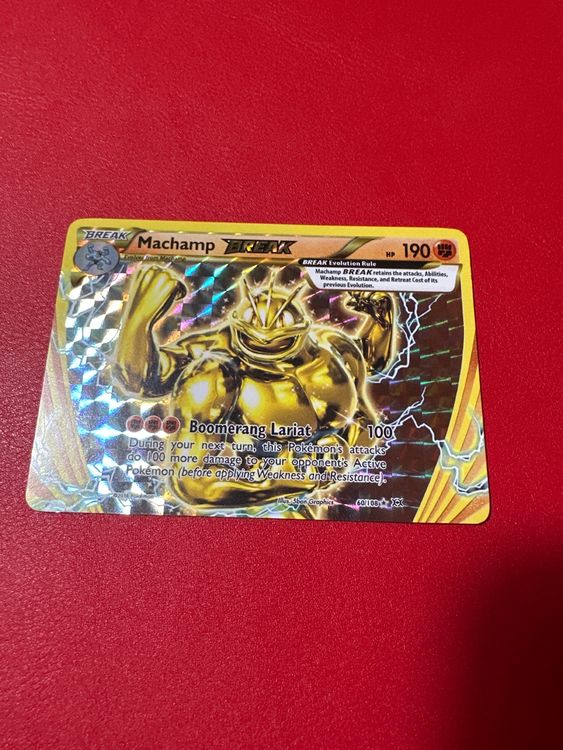 Pokemon Machamp GX Rare 2016 Mega cooles Artwork Top | Kaufen auf Ricardo