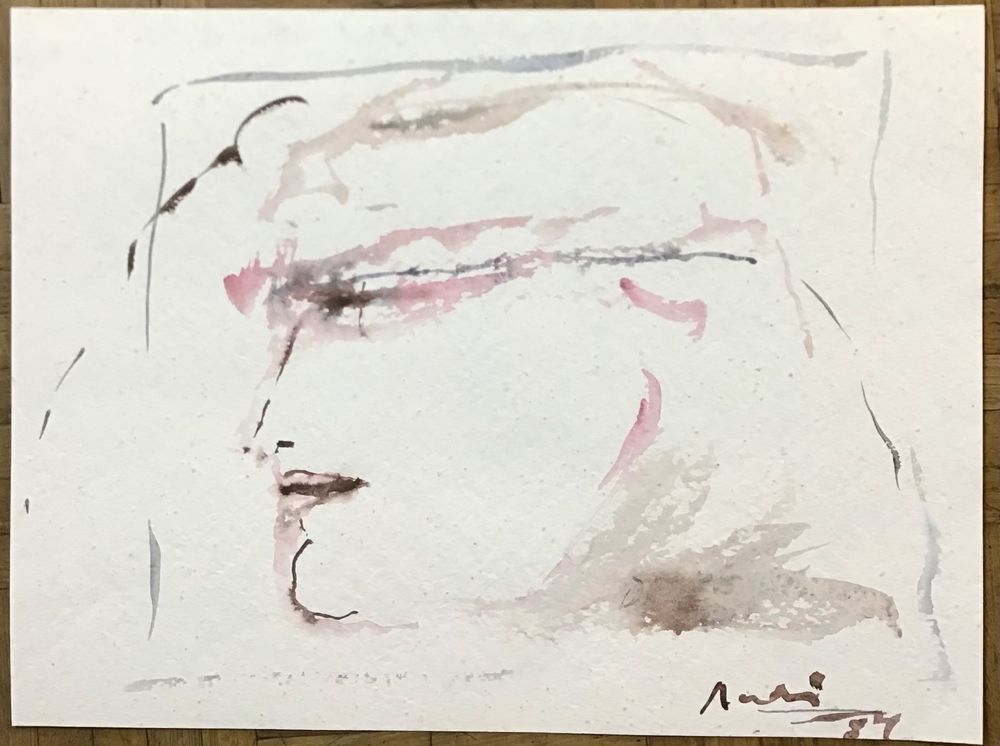 Sehr Interessante Aquarell Unleserlich Signiert (Gebraucht) in Root für CHF 5 – mit Lieferung ...