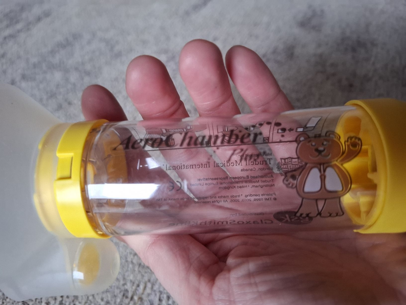 AeroChamber Inhalierhilfe / Spacer für Inhalator Kinder 4000 (Gebraucht ...