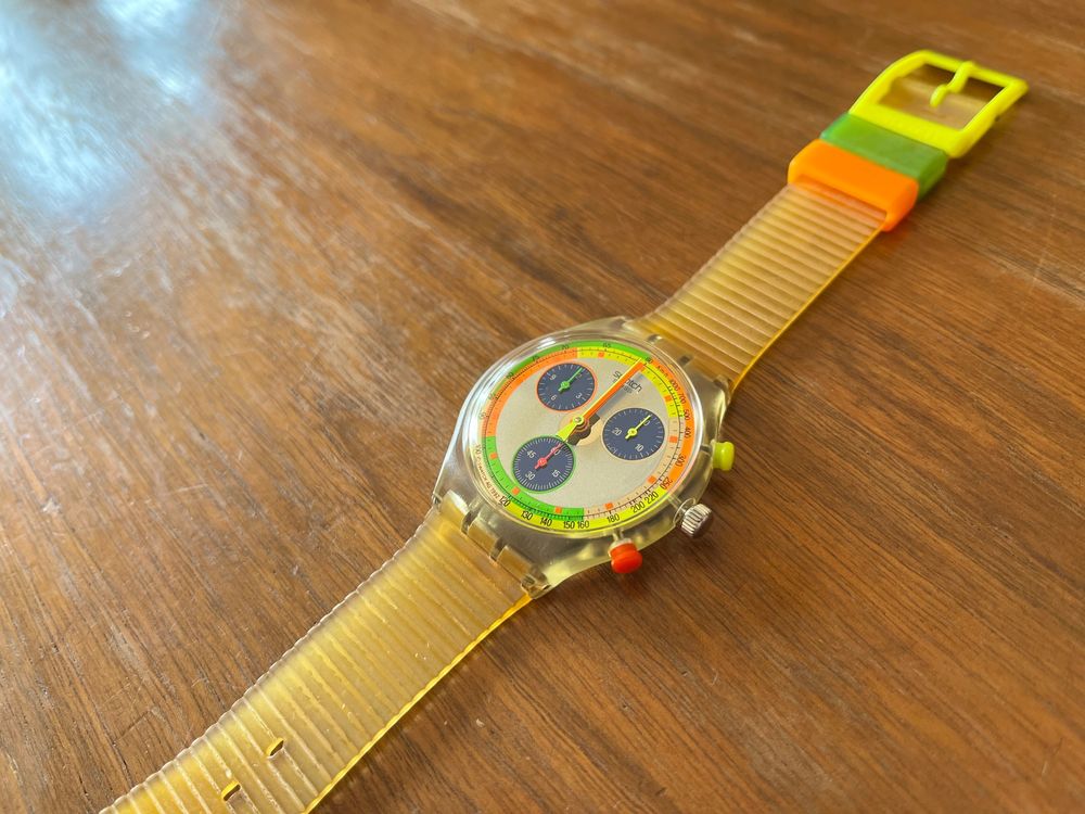 Swatch Chrono – Jelly Stag von 1993 – Modell SCK104 (Gebraucht) in für CHF 135 – mit Lieferung ...