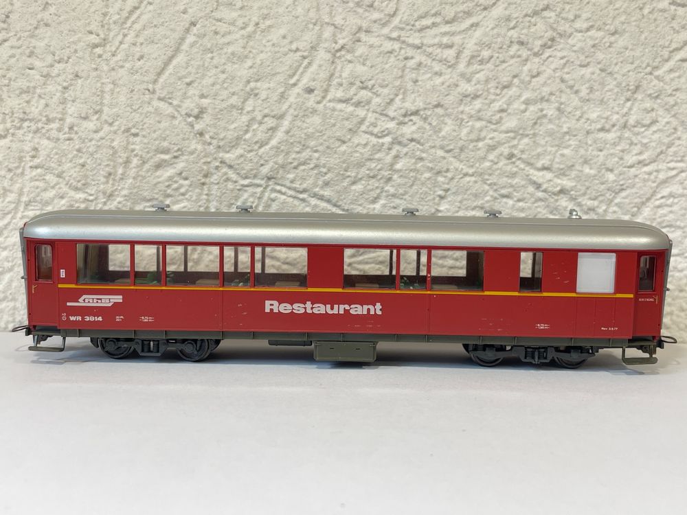 Bemo 3274 113 RhB WR 3814 Pullmann Restaurant Wagen (Gebraucht) in Wilderswil für CHF 29 – mit ...