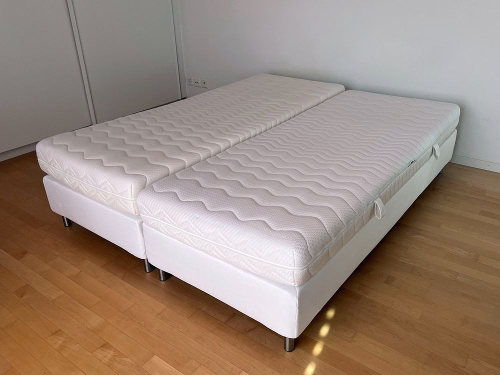 Doppelbett 2 Matratzen