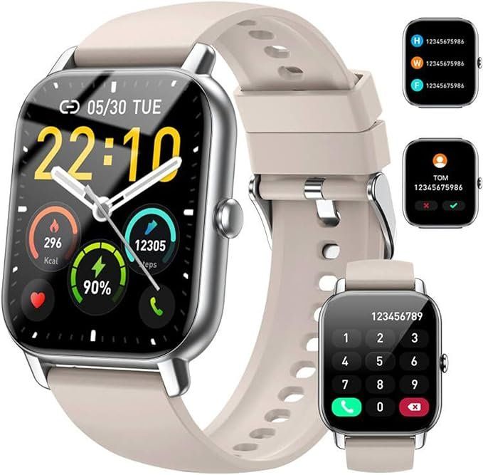 Smartwatch HD-Touch Screen Fitnessuhr für Android iOS IP68 (Neu (gemäss ...