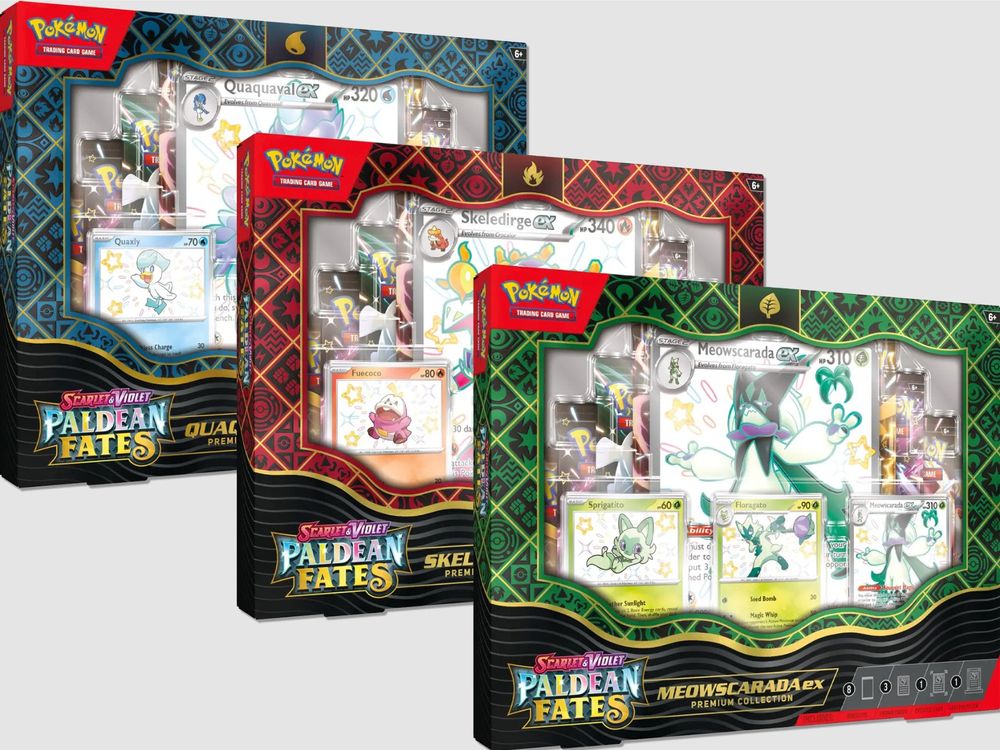 Pokemon Paldean Fates Premium Collection Set - EN (Neu und ...
