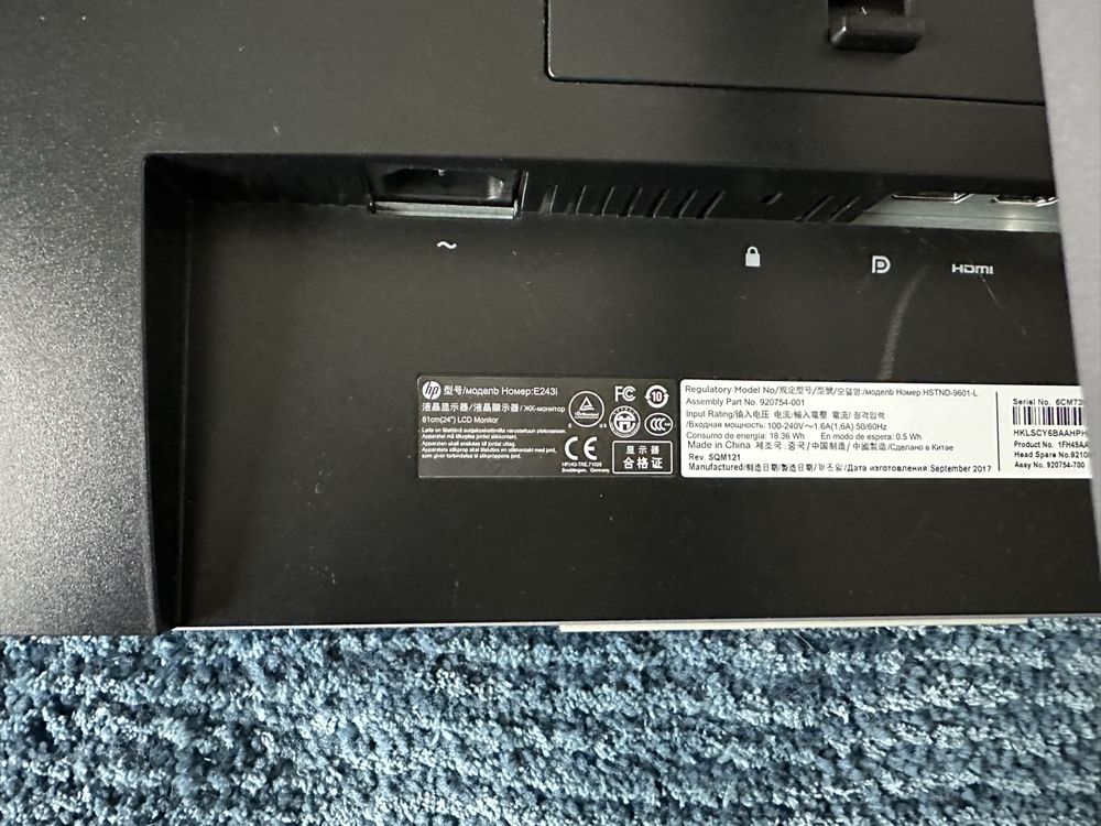 HP 24” E243i Monitor (Gebraucht) in Altendorf für CHF 65 – nur Abholung ...