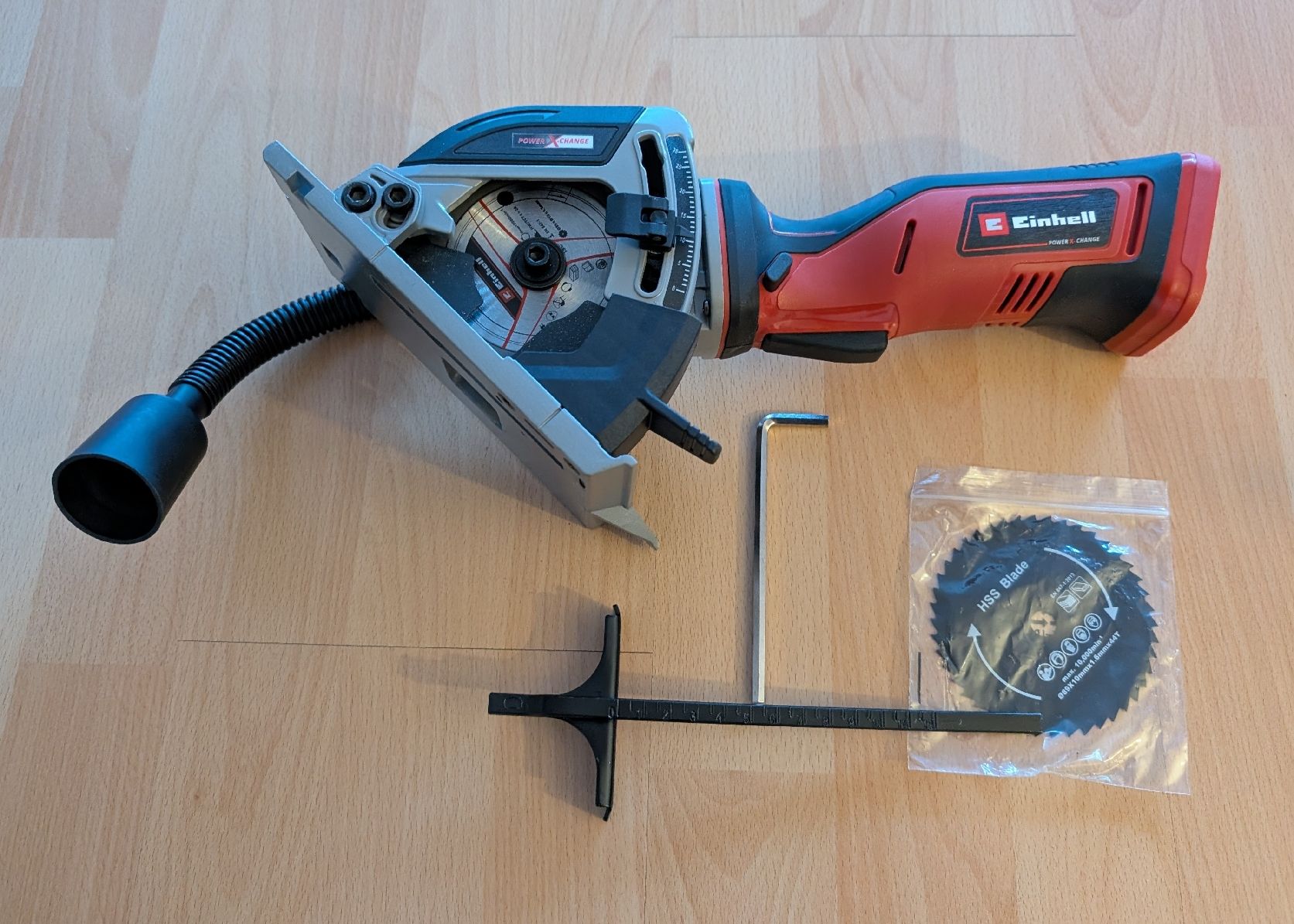 Einhell Akku-Minihandkreissäge TE-CS 18/89 Li-Solo - Rot (Gebraucht) in ...