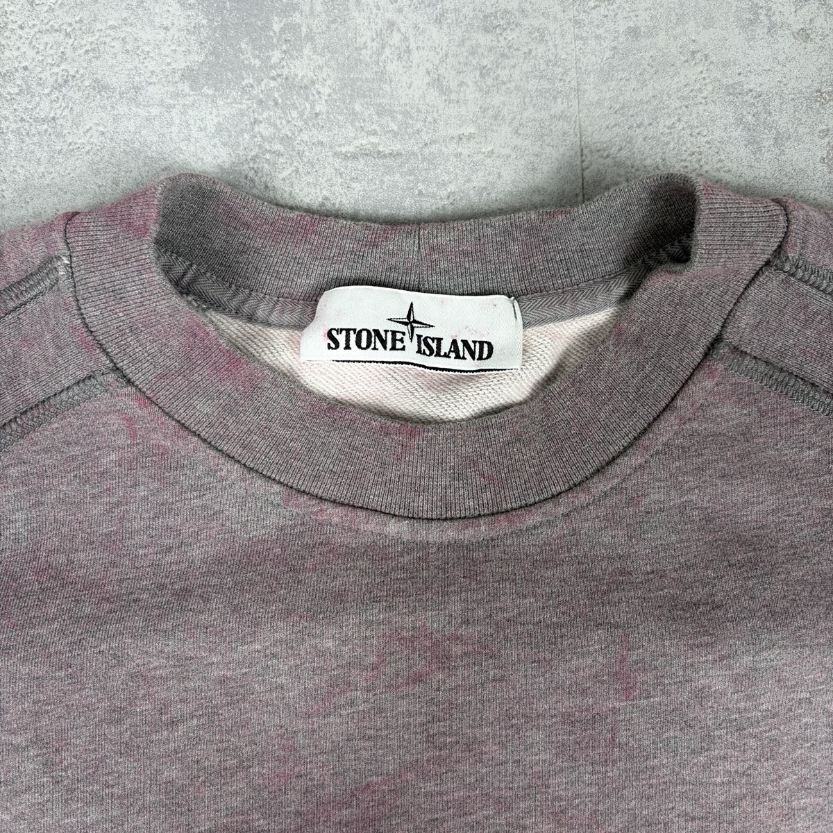 Sweat Stone Island Dust Colour Treatment Gris - XL (Neu (gemäss ...