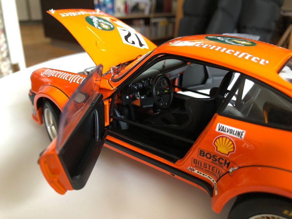 Porsche 934 RSR „Jägermeister“ DRM 1976 1:18 Schuco (Neu und ...