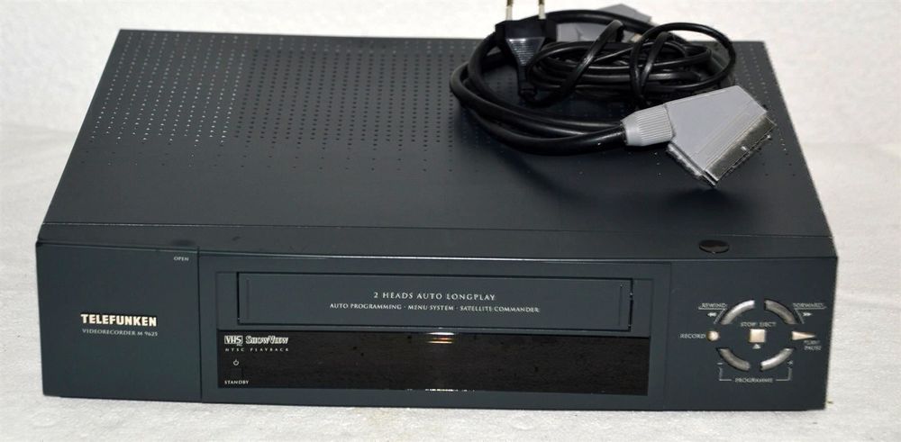 Videorecorder VHS Telefunken M 9625 magnétoscope (Gebraucht) in ...