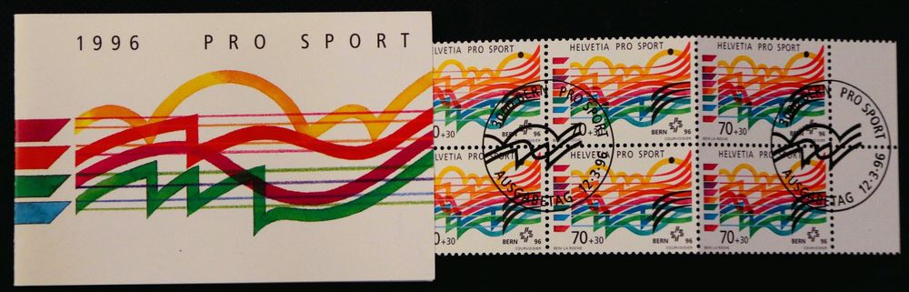 Markenheft Pro Spost 1996 Ausgabetag-Stempel | Kaufen auf Ricardo