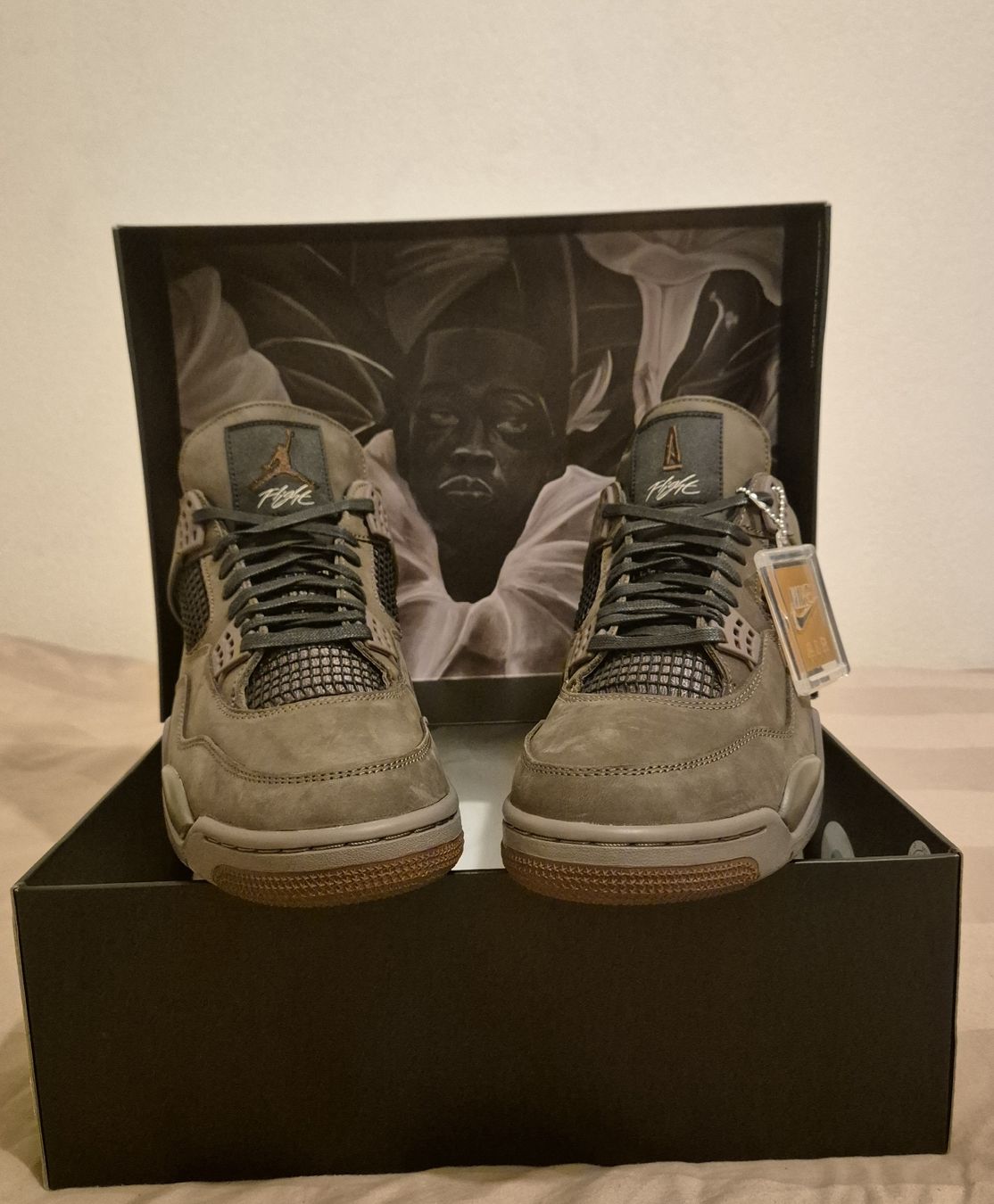 Jordan 4 x A Ma Manière Dark Mocha – DS Neuve 44.5 (Neuf avec emballage ...