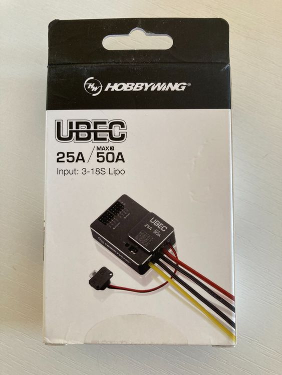 Hobbywing BEC 25A UBEC Regler für 3-18s (Gebraucht) in für CHF 24 – mit ...