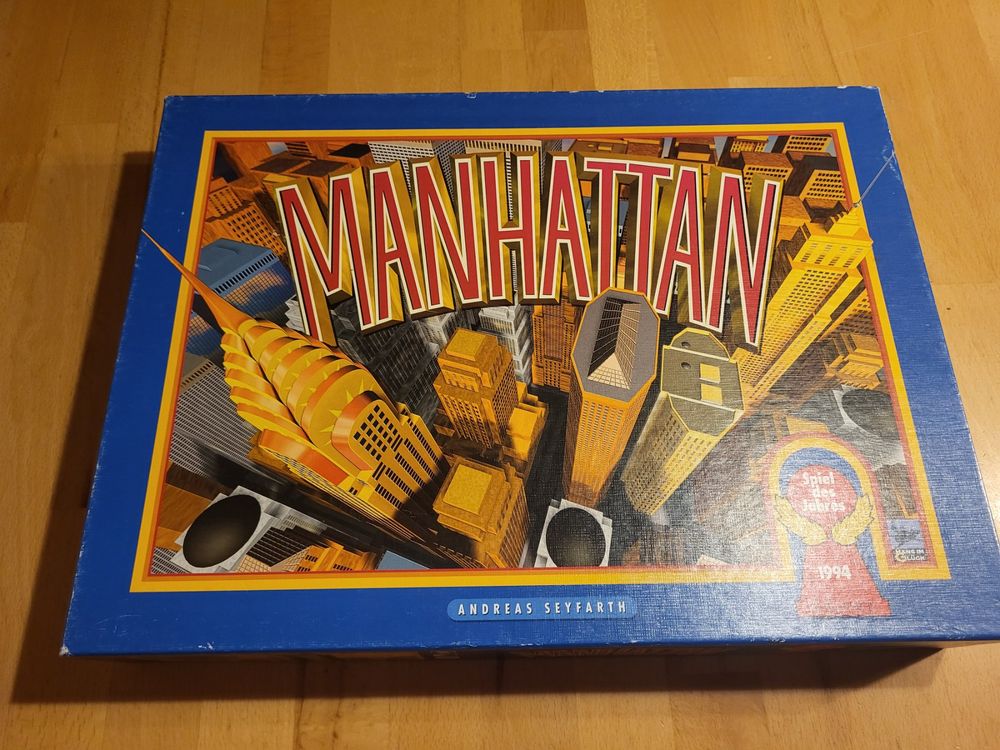 Manhattan Brettspiel, Spiel des Jahres 1994, guter Zustand (Gebraucht ...