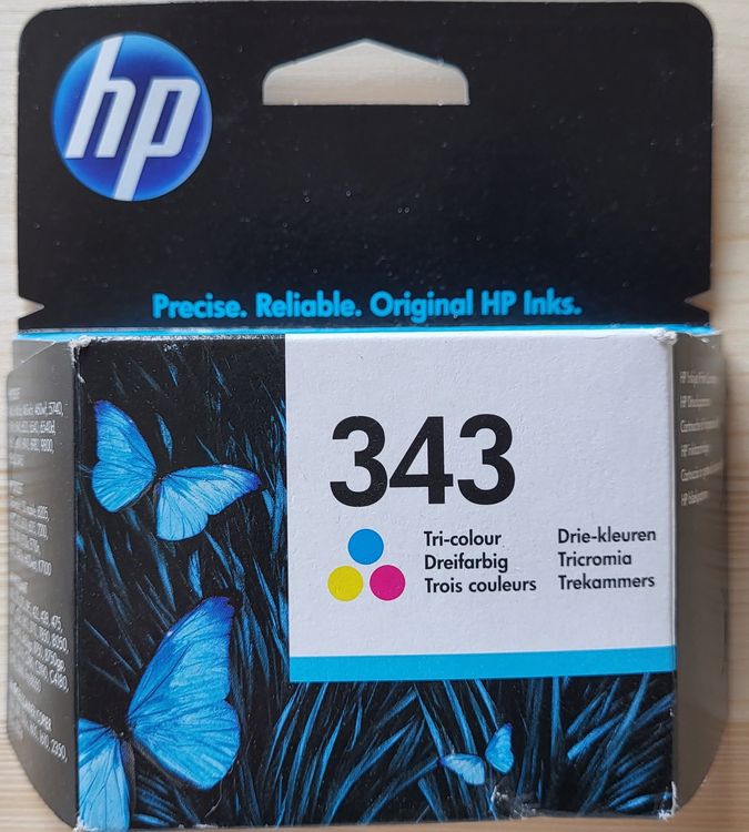 HP 343 Farbpatrone Tintenstrahl (Neu und originalverpackt) in Worb für ...