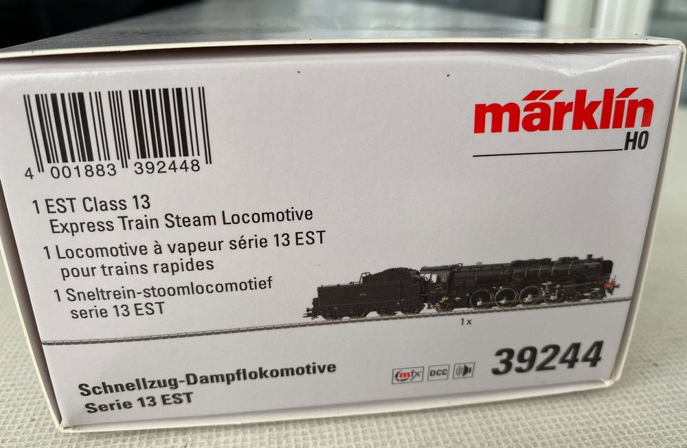 Schnellzugdampflok Märklin 39244 Est Class 13 AC Sound Rauch (Neu und ...