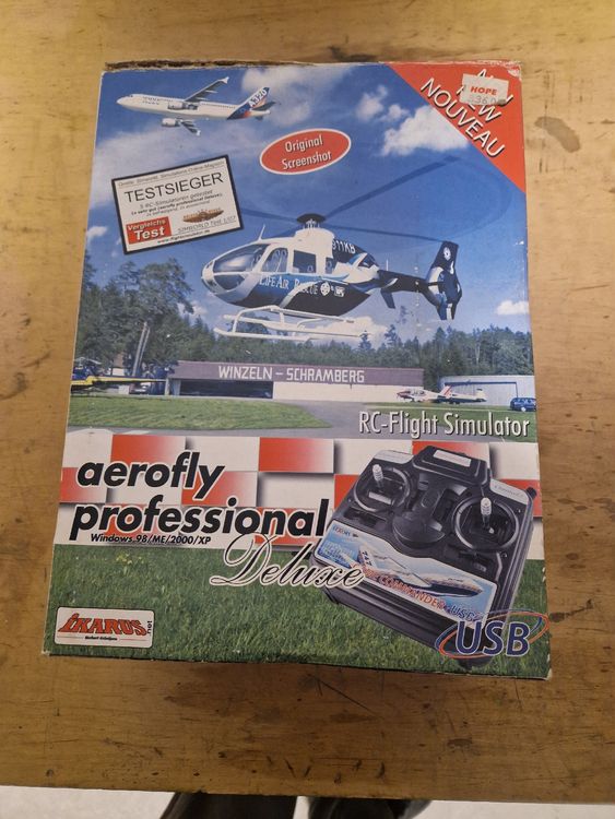 Aerofly Professional Deluxe RC-Flugsimulator PC CD-ROM | Kaufen auf Ricardo
