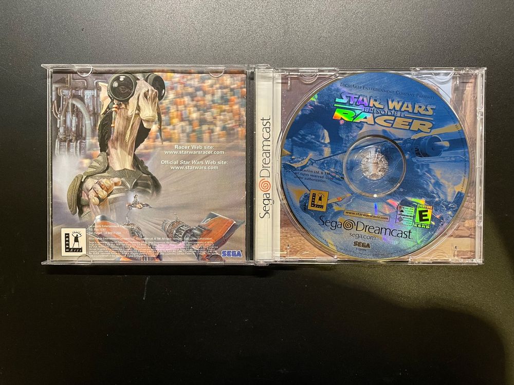 Sega Dreamcast / NTSC-U / Star Wars Episode 1 Racer (Gebraucht) in ...