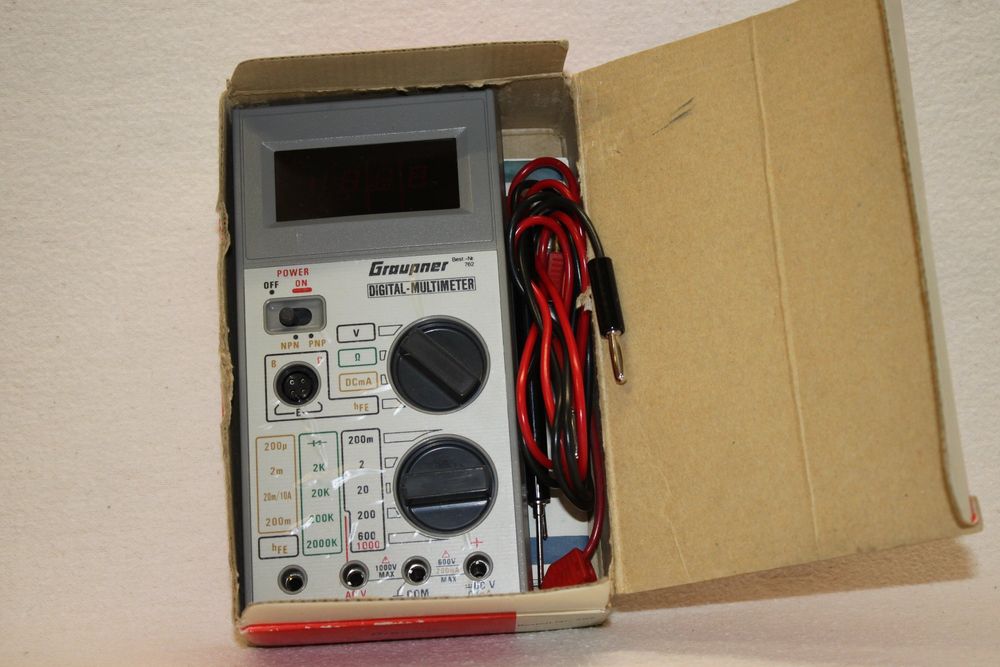Graupner Digital Multimeter Nr. 762 (Gebraucht) in Thun für CHF 13 ...
