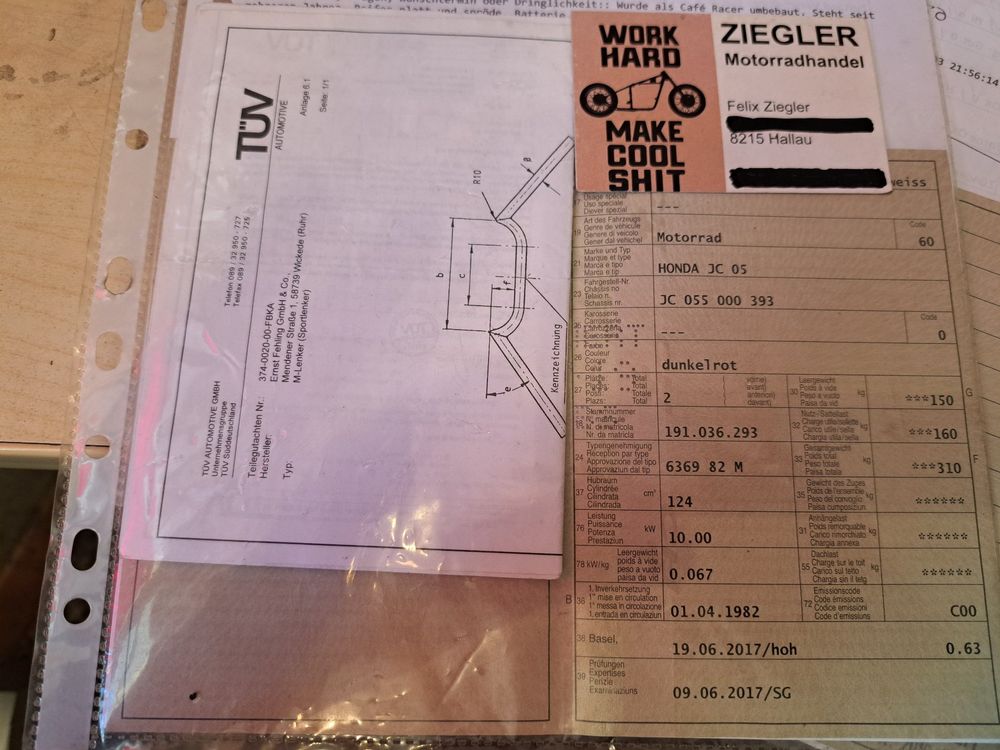 Honda JC 05 CM125 C Cafe Racer 1982 Lieferung möglich (Gebraucht) in ...