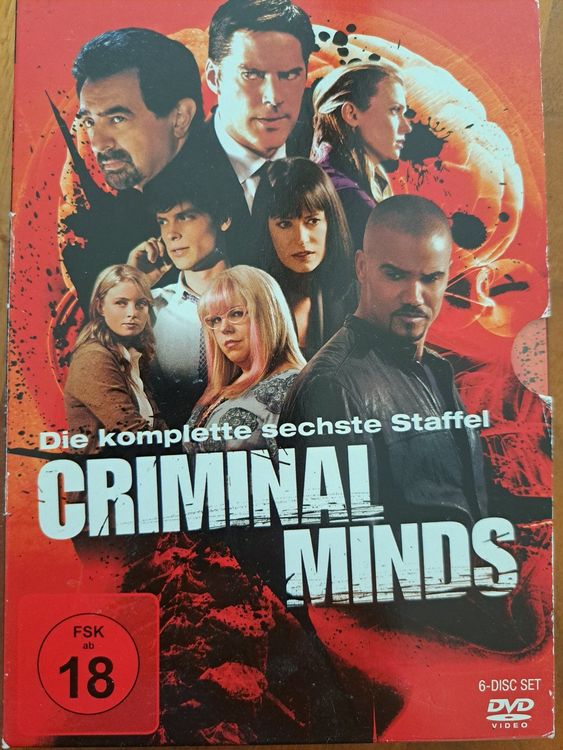 Criminal Minds Staffel 6 - DVD Box Set (Gebraucht) in Zürich für CHF 3 ...