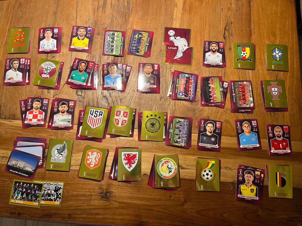 230 Panini Bilder WM 2022 | Kaufen auf Ricardo