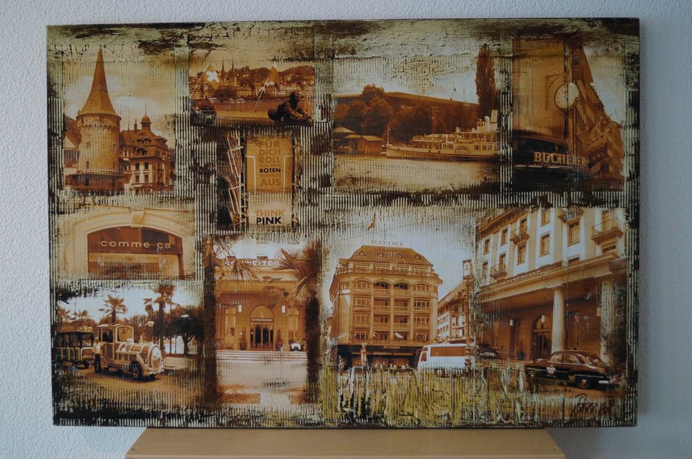 Collage Luzern, Vintage, Unikate | Kaufen auf Ricardo