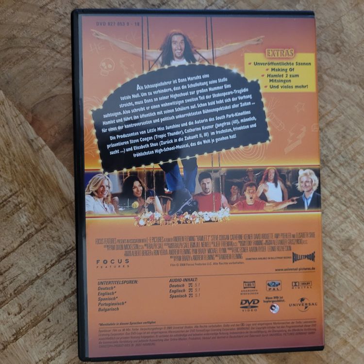 Hamlet 2 dvd steve coogan (Gebraucht) in Zollikerberg für CHF 3 – mit ...