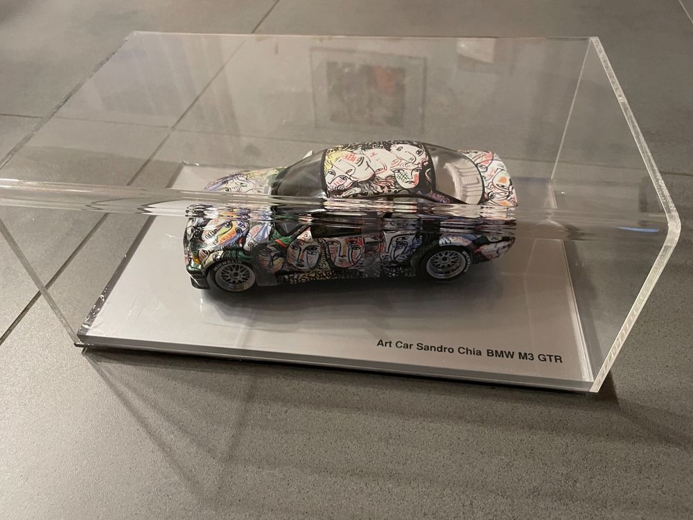 Modellauto BMW M3 GTR Art Car Sandro Chia | Kaufen auf Ricardo
