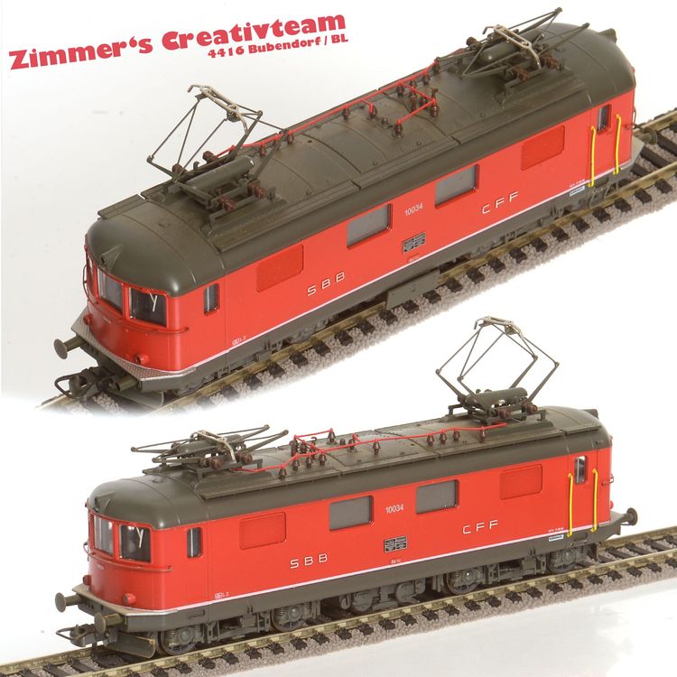 LIMA SBB Re 4/4 10034 I, rot, H0, GS (Gebraucht) in Bubendorf für CHF 45.95 – mit Lieferung auf ...
