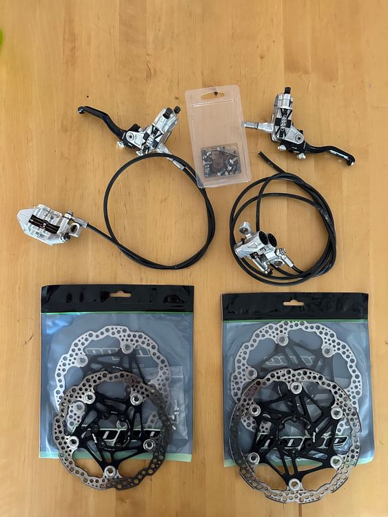 Hope Mono M4 4 Kolben Bremsanlage mit Bremsscheiben | Kaufen auf Ricardo