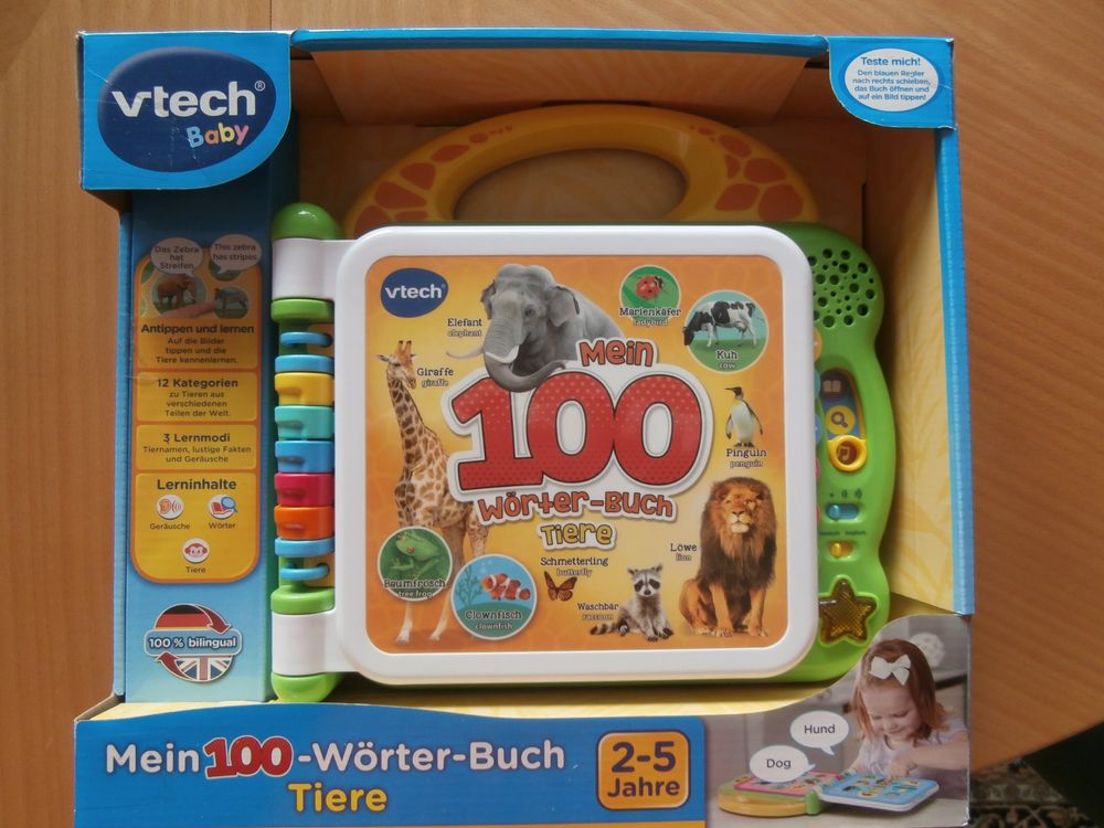 Neues "Mein 100-Wörter-Buch" - Tiere von Vtech | Kaufen auf Ricardo