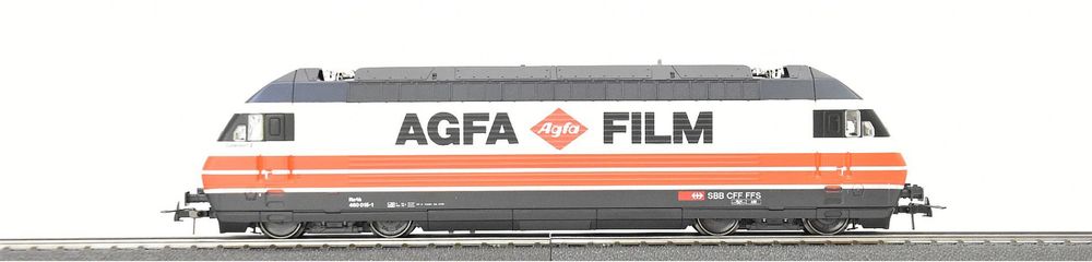 Roco 43652 E-Lok Re 460 AGFA SBB H0 GS Analog mit OVP | Kaufen auf Ricardo