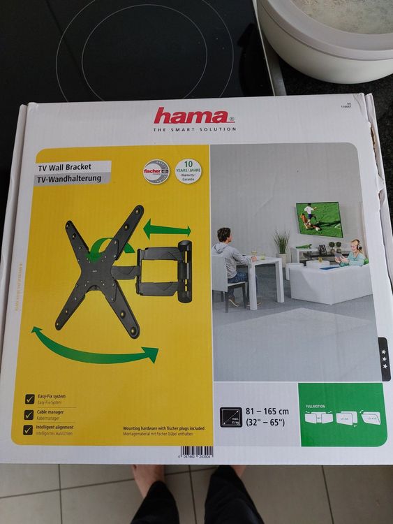 TV Wandhalterung HAMA neu u. Original verpackt (Neu und originalverpackt) in St. Gallen für CHF ...
