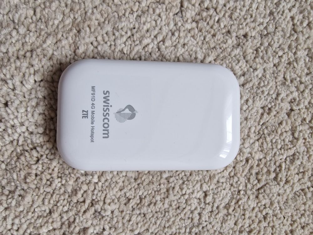 Mobiler Hotspot Swisscom ZTE MF91D (Gebraucht) in Gerlafingen für CHF ...