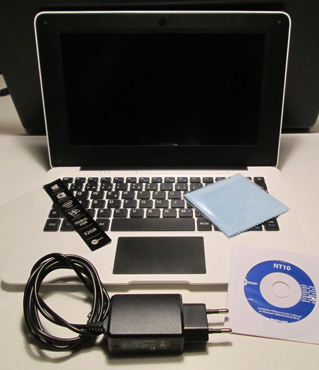 Mini Notebook NT10 32GB mit Windows 10 MPMAN 10.6" (Gebraucht) in ...