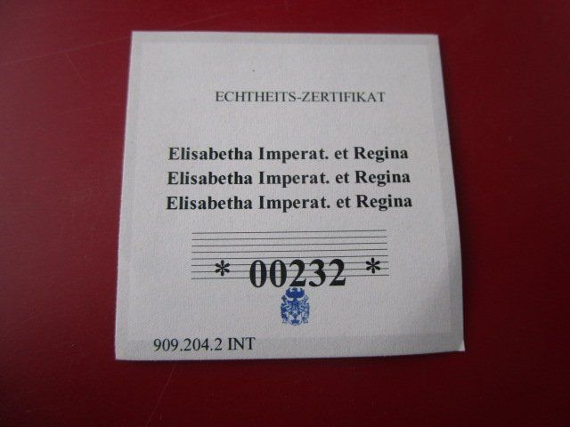 GIGANT: Elisabetha Imperat. et Regina - 85 X 62 mm - PP (Gebraucht) in ...