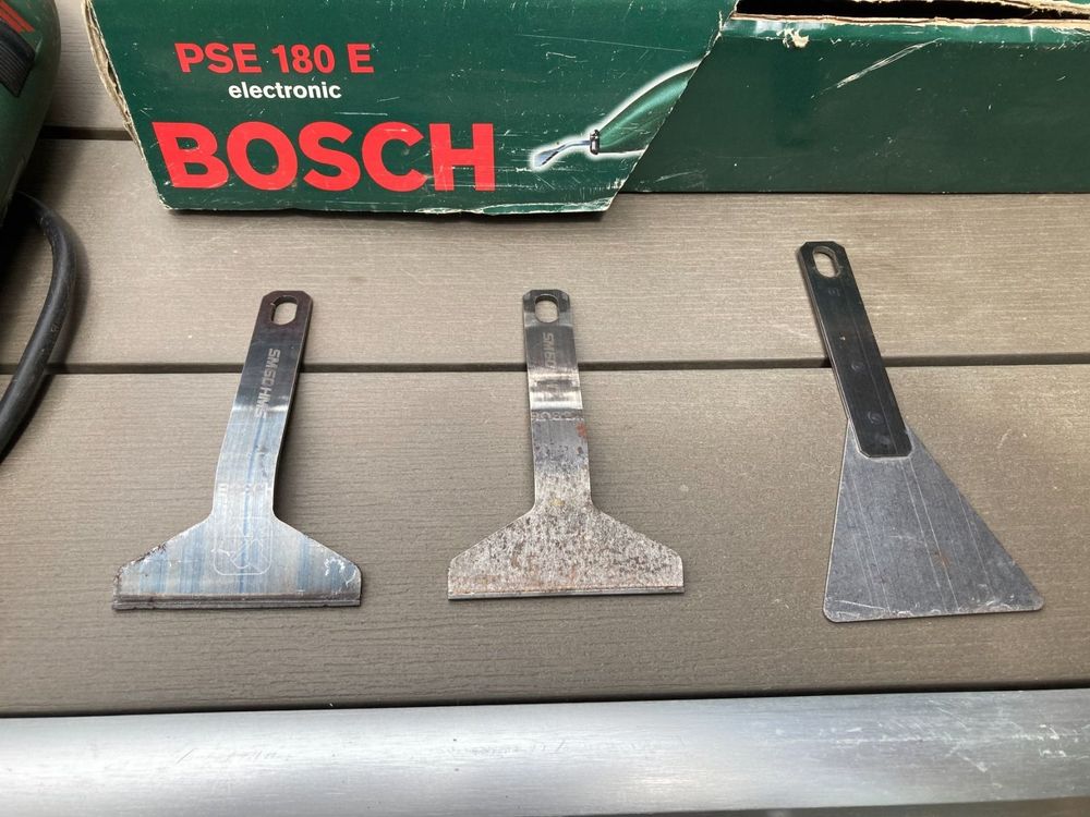 Elektroschaber BOSCH PSE 180 E Set (Gebraucht) in Leuzigen für CHF 12 ...