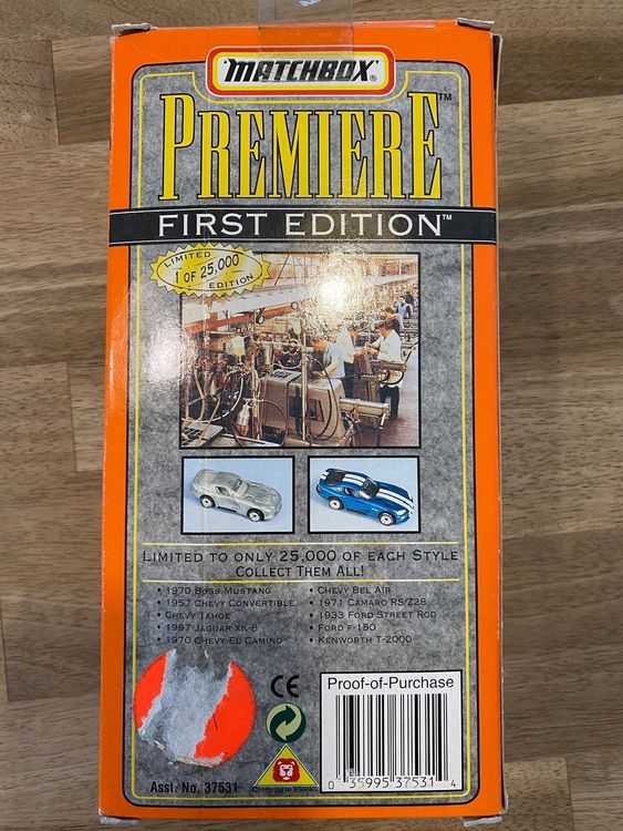 Seltene Matchbox Premiere First Edition 1970 (Neu und originalverpackt ...