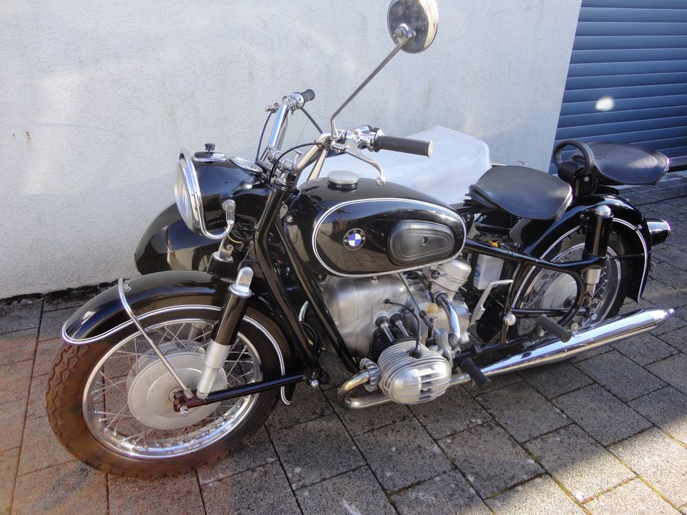 BMW R60 mit Seitenwagen Veteran Jg. 06.1964 Antik Oldtimer (Gebraucht ...