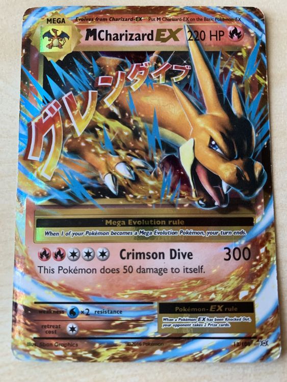 Pokémon M Charizard EX (HP 220) | Kaufen auf Ricardo