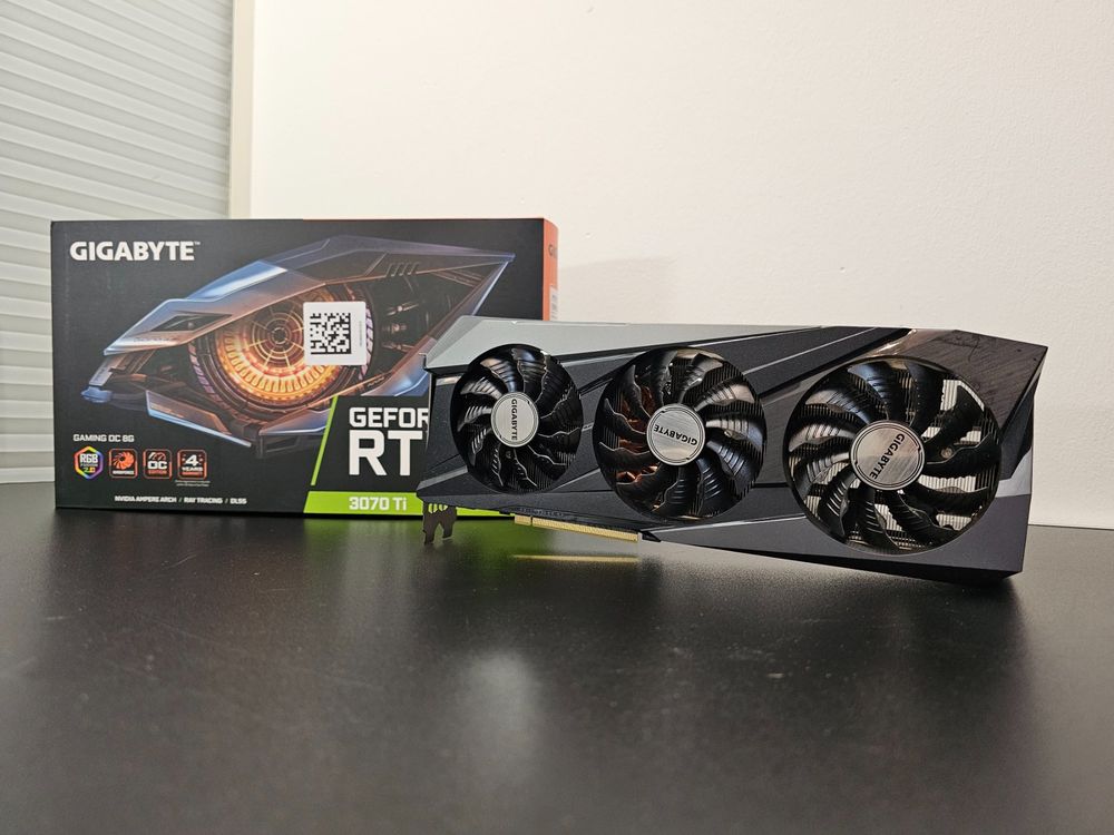 Gigabyte RTX 3070Ti 8GB GAMING OC Grafikkarte inkl. OVP (Gebraucht) in ...