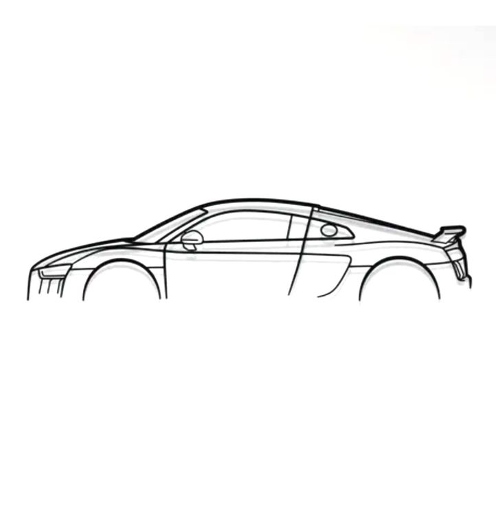 Audi R8 Mk2 Classic Silhouette (Neu und originalverpackt) in Altendorf ...