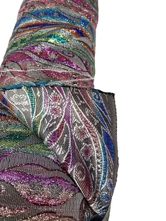 Glitzerstoff Glimmerstoff Neptun farbig - Preis pro Meter (Neu (gemäss Beschreibung)) in ...